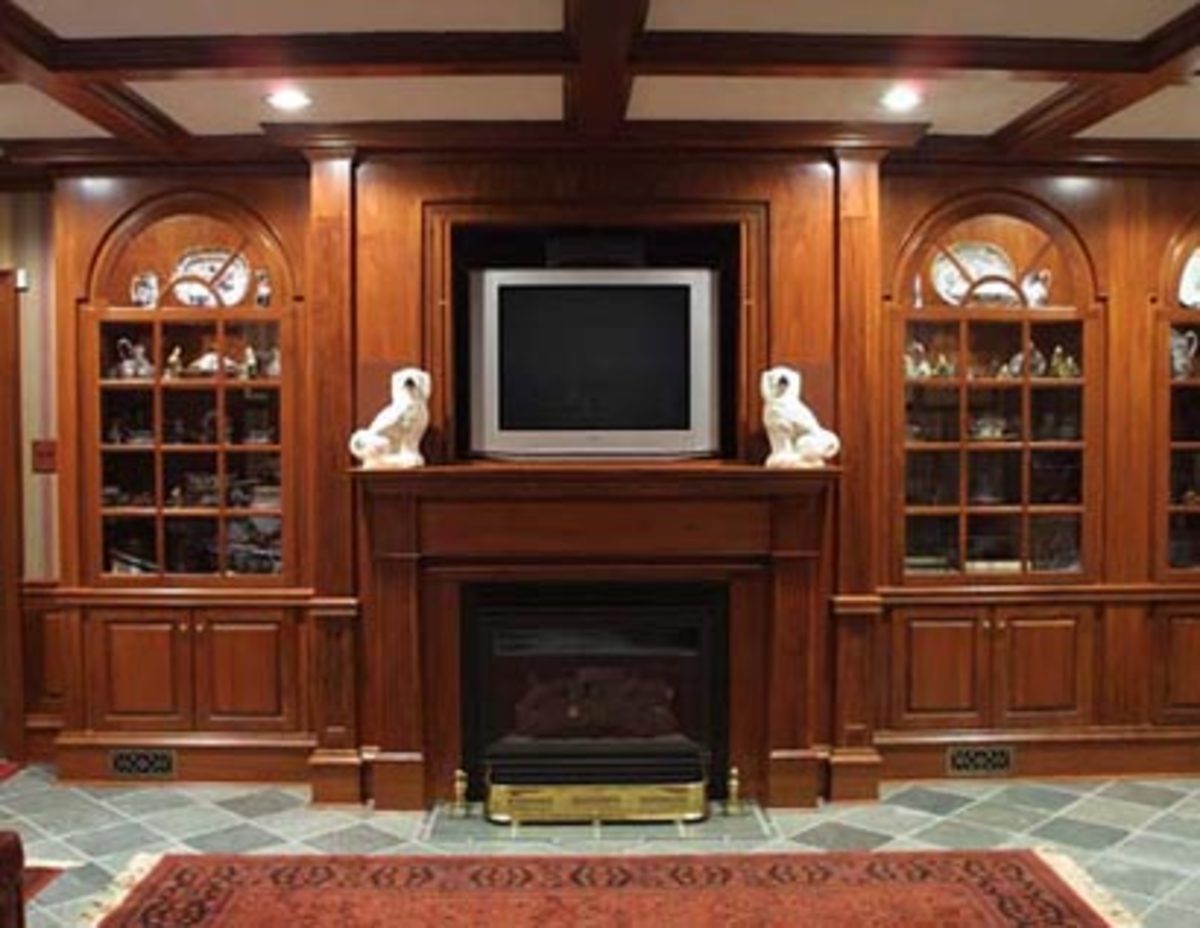Home Improvement Paneling Millwork - I Love a Mahogany Library - HubPages