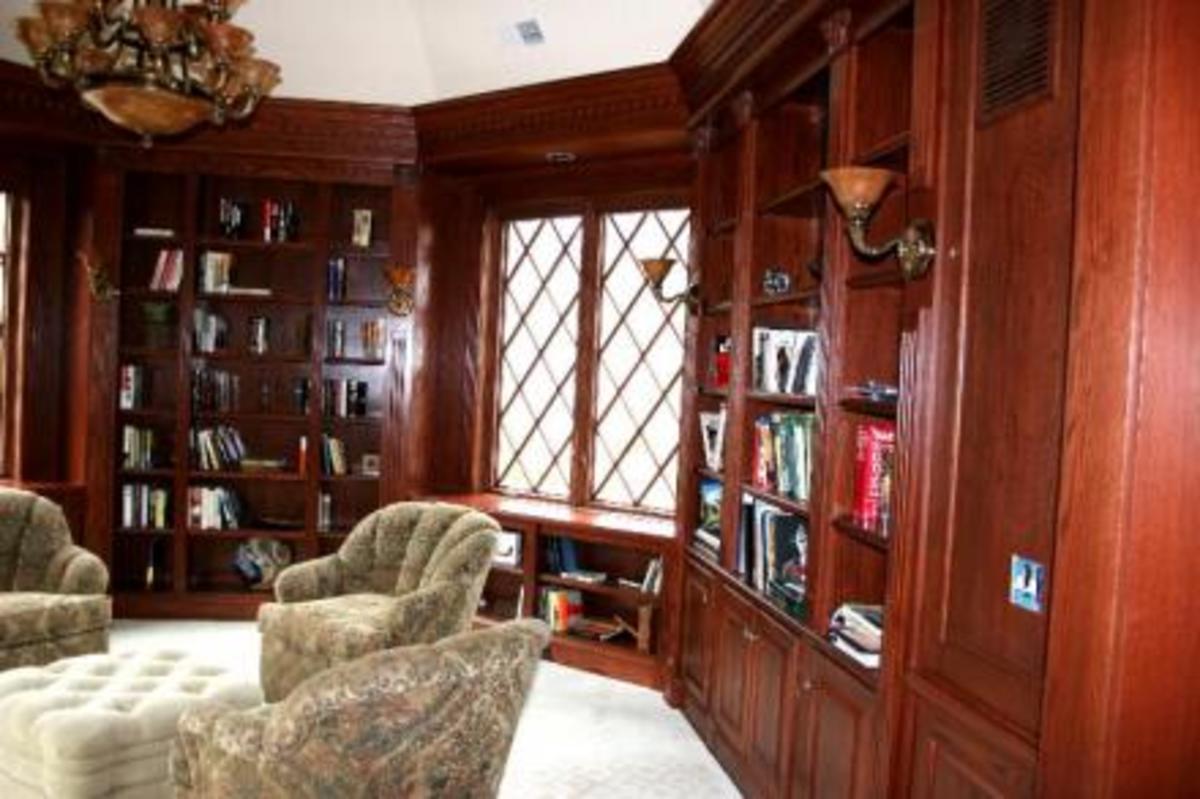 Home Improvement Paneling Millwork - I Love a Mahogany Library - HubPages