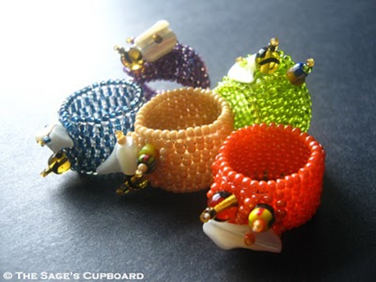Beaded or Beadwoven Rings: Different Uses for Jewelry and Accessories ...