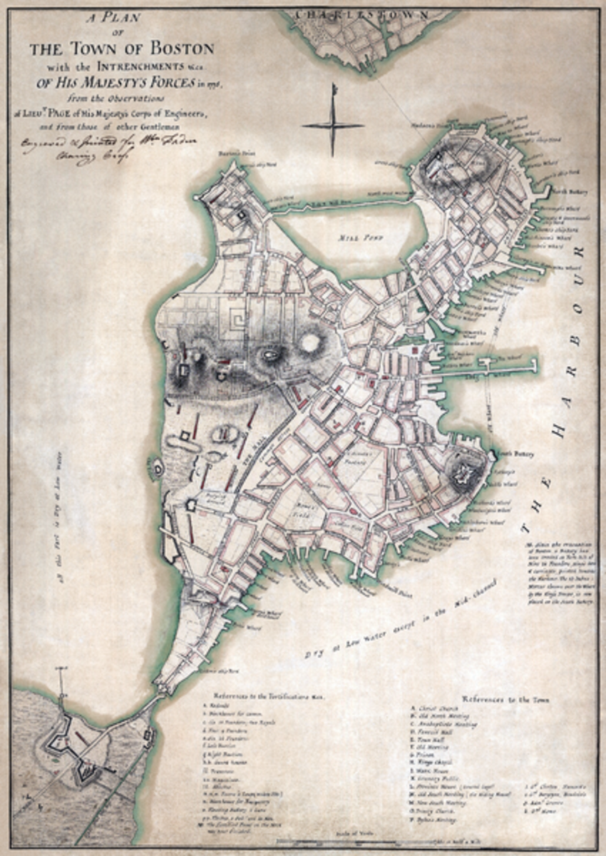 Siege of Boston - American Revolutionary War - HubPages