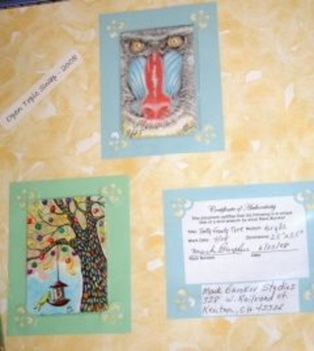 Framing & Displaying your ACEO's and ATC's -Miniature Artwork - HubPages