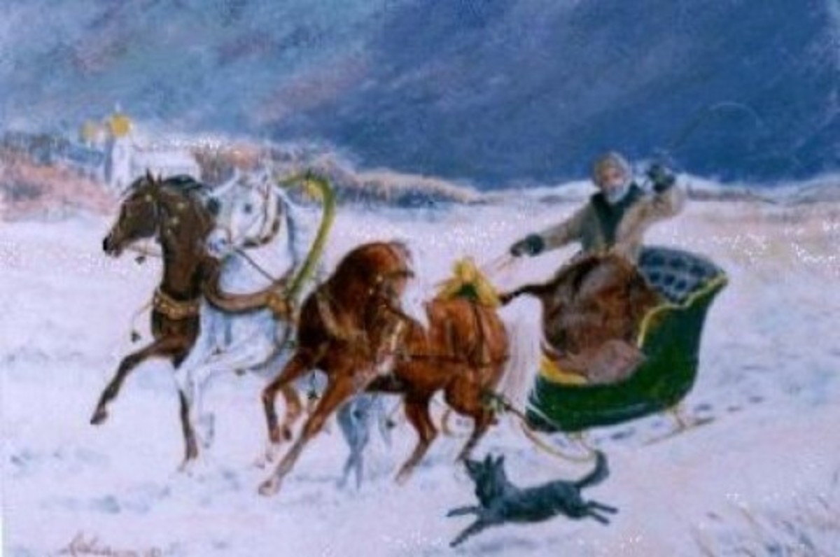 Russian Horse Drawn Troika - HubPages
