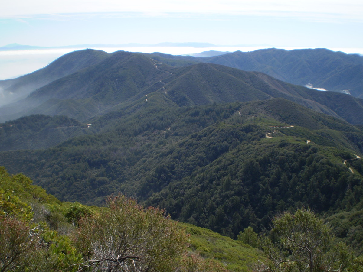 High and Dry: Climbing the high points of southern California: San ...