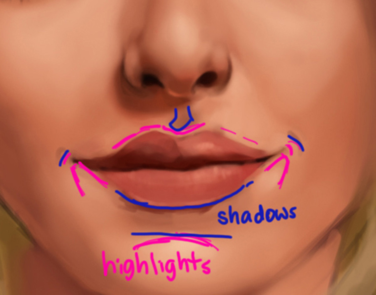 How To Create Beautiful, Realistic Face Shading using Digital Art ...
