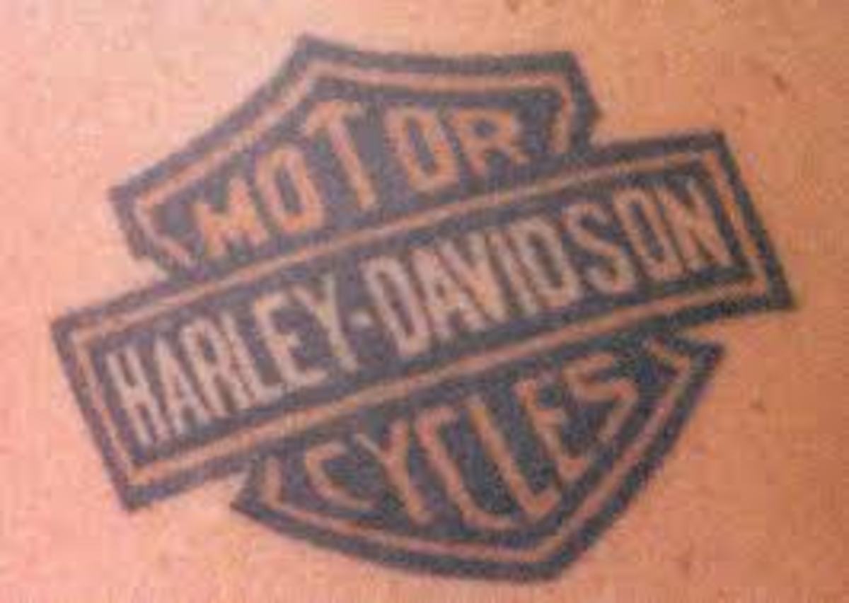 Harley Davidson Tattoos And History-Harley Davidson Tattoo Designs ...