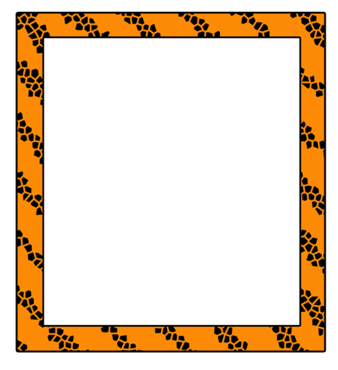 Free Printable Halloween Scrapbooking Patterns & Frames - HubPages