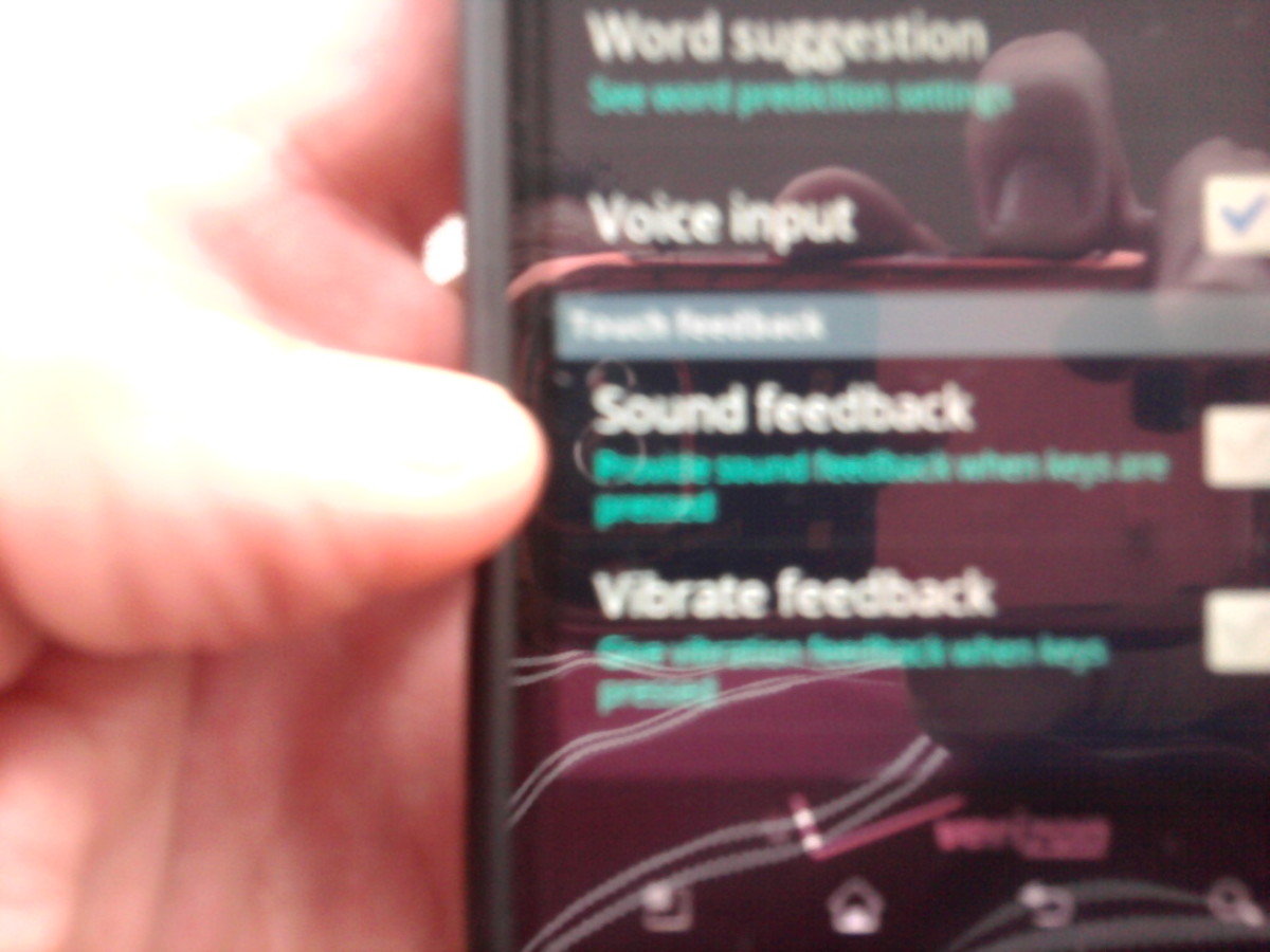 Turn Off Typing Keypad Text Message Sound on Android LG Cell Phone ...