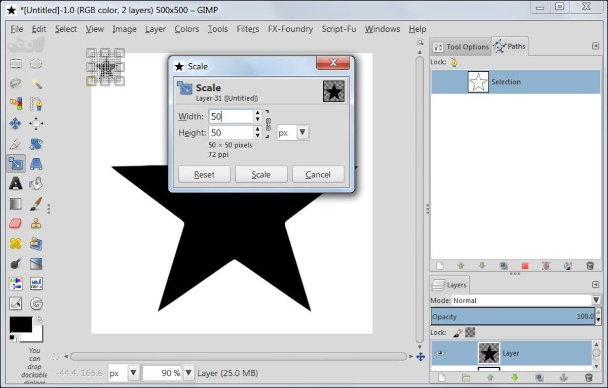 How to make a star brush in GIMP 2.8 tutorial - HubPages