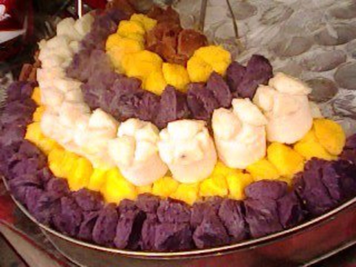 Tropical Cooking with Travel Man: Snacks#1 - Traditional Rice Cake or ...