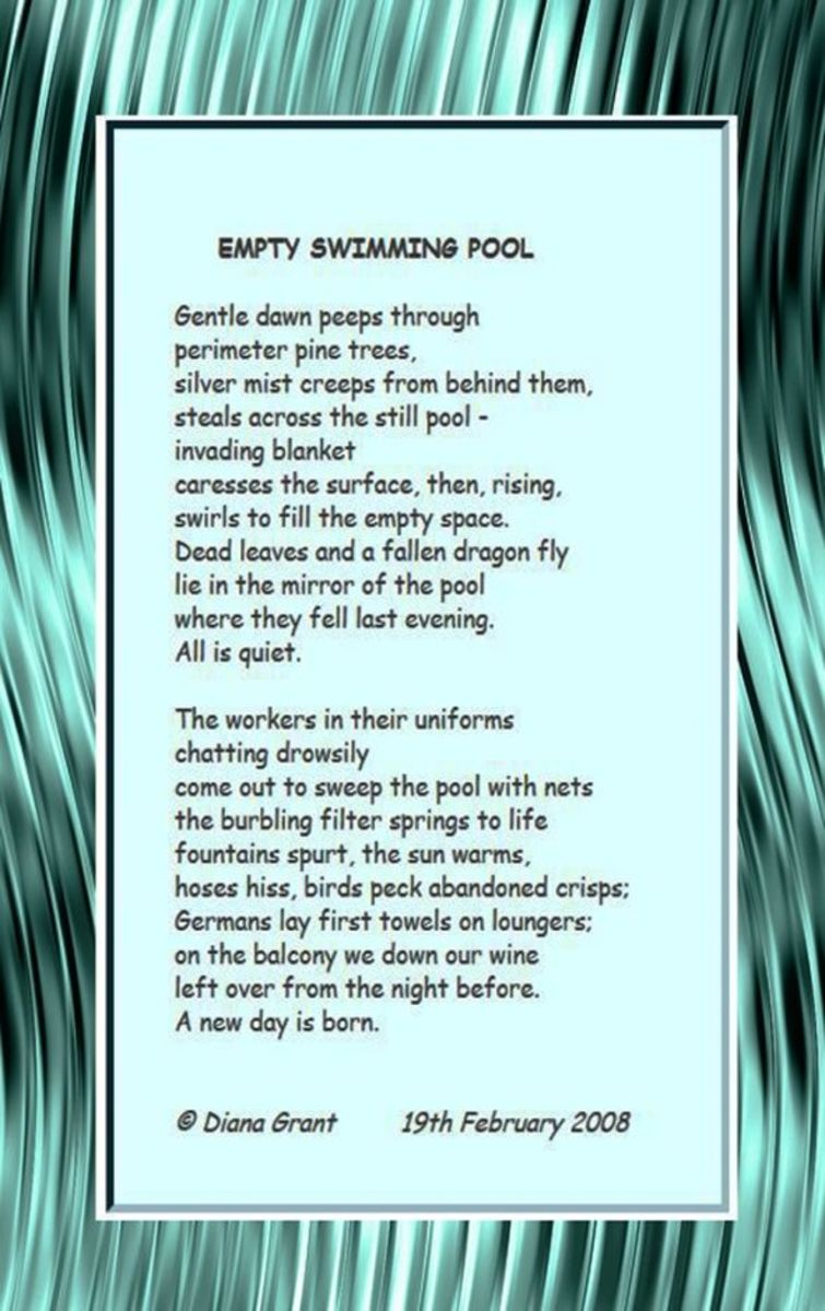 Poem "Empty Swimming Pool" and Some Famous Modern Poets - HubPages