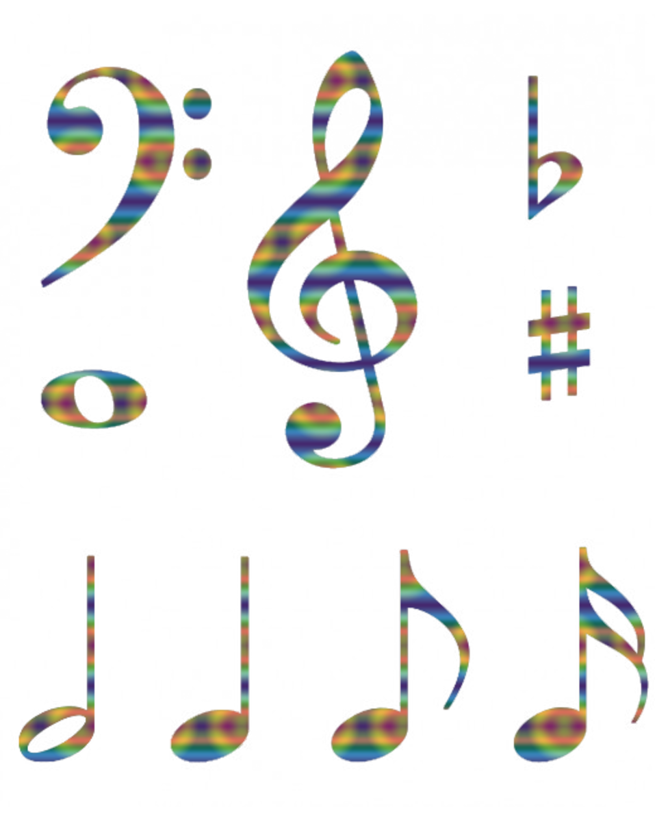 Free Clip Art - Music Notes & Symbols - HubPages