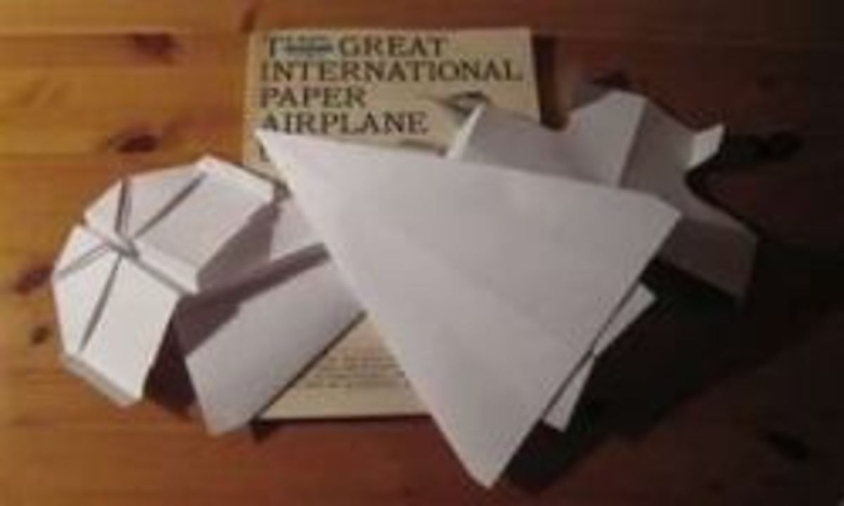Paper Airplanes & The Four Forces of Flight Lesson - HubPages