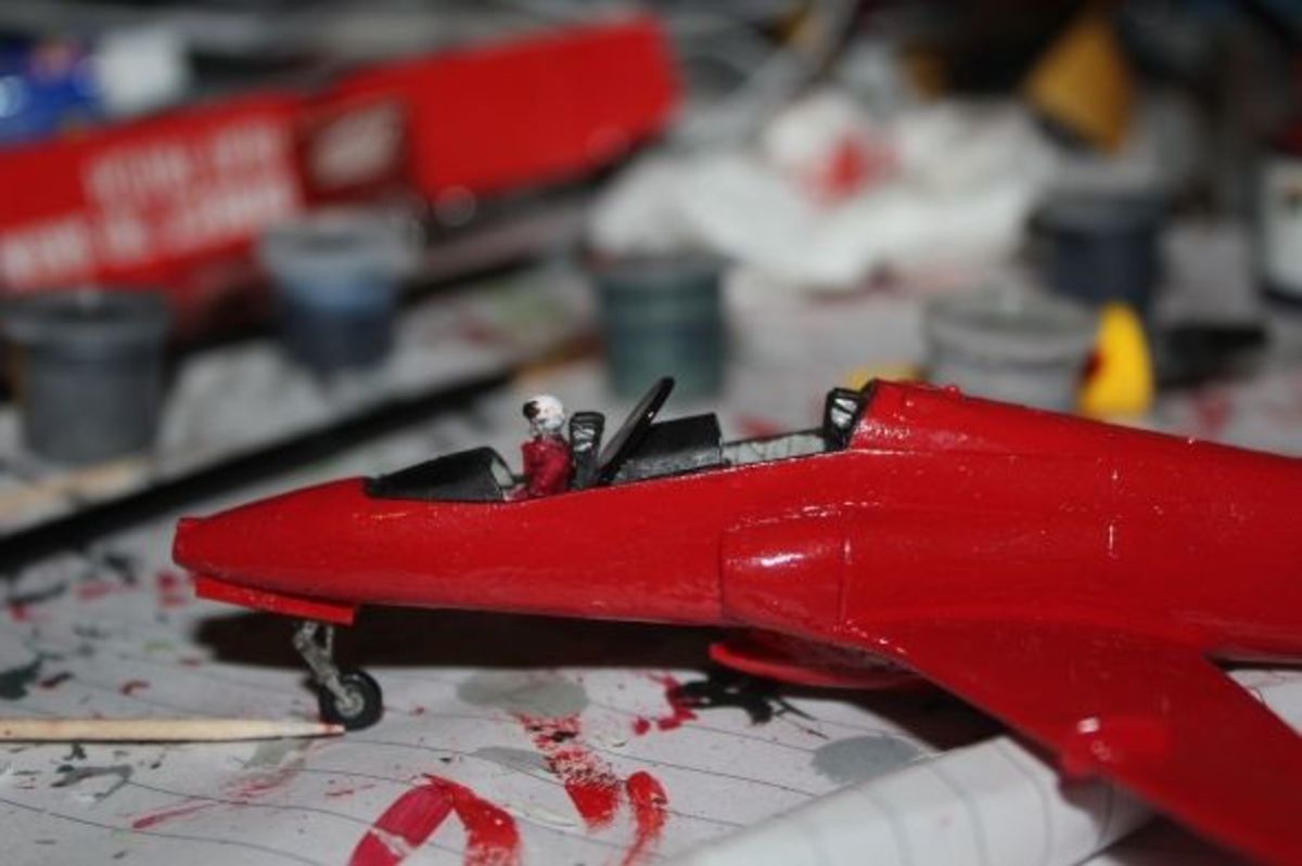 Building an Airfix Red Arrow Scale Model (A02005) In Pictures - HubPages