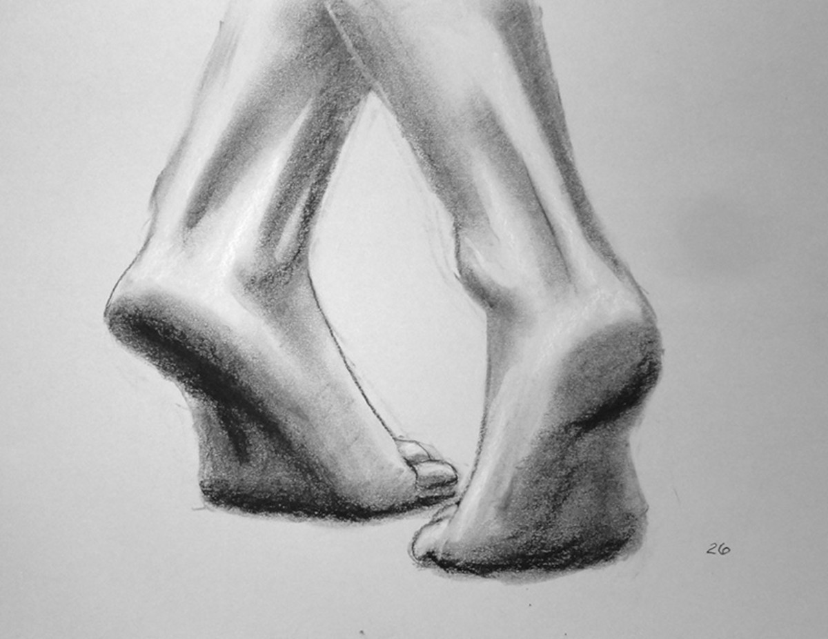 Drawing Feet for an Exercise - HubPages