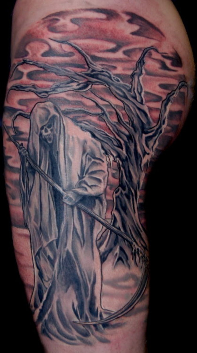 Grim Reaper Tattoos - HubPages