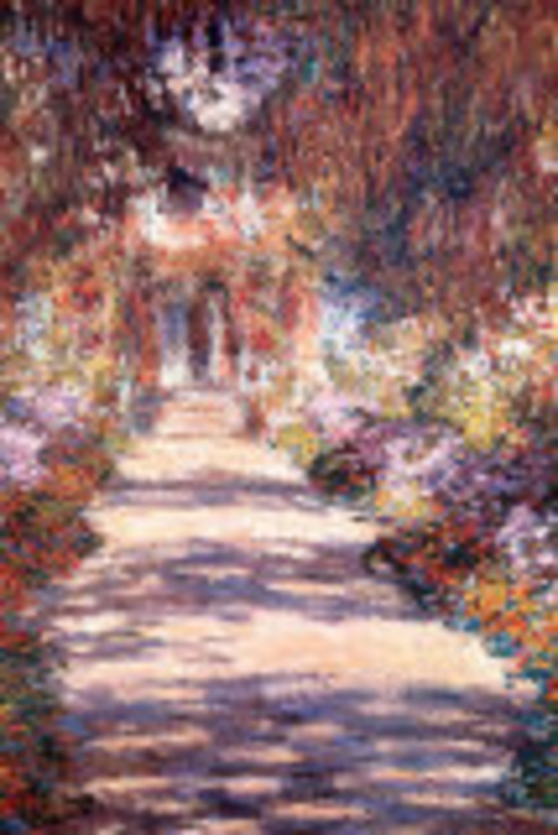 A Poem About A Monet Painting 'Le Jardin' - LetterPile