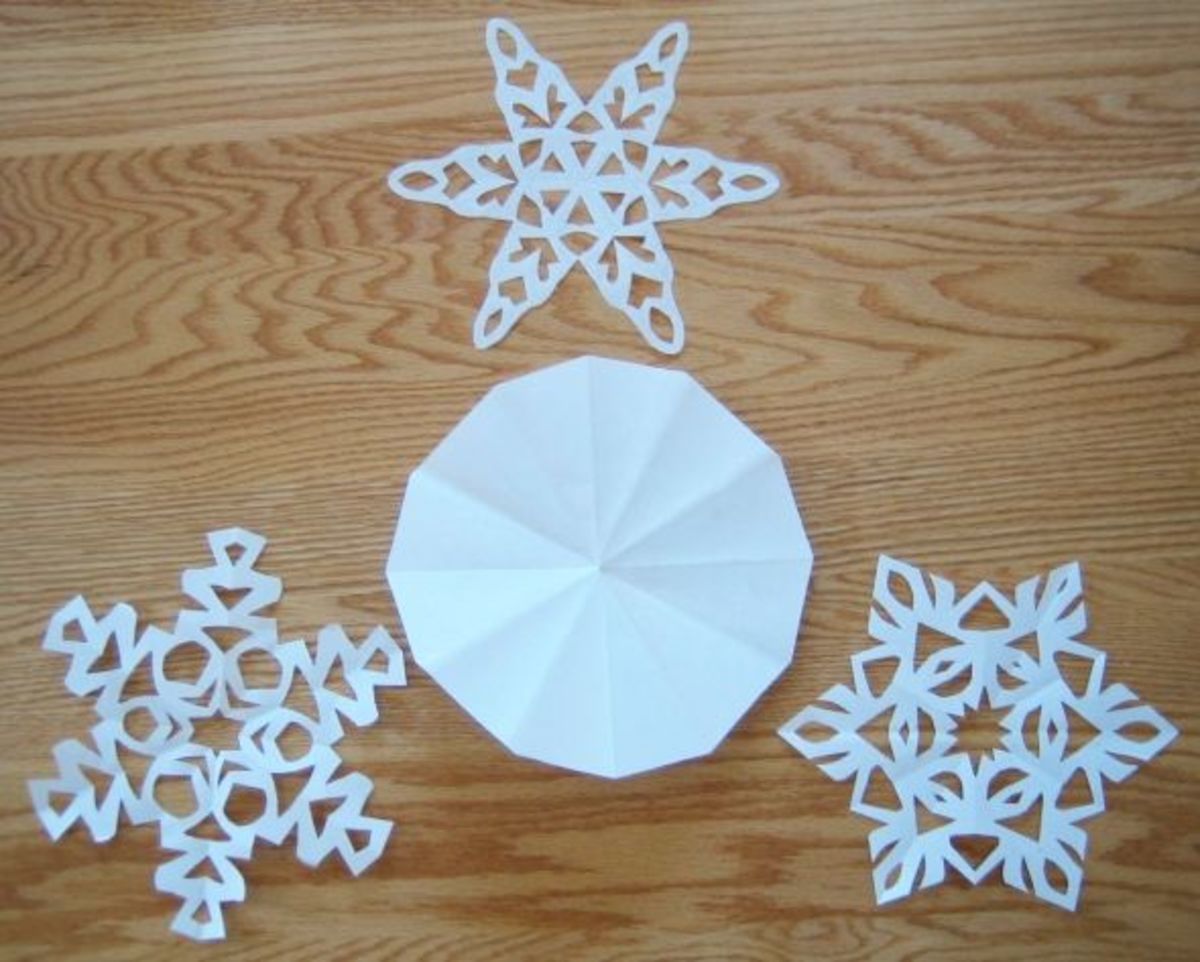 Instructions for Making Paper Snowflakes - HubPages
