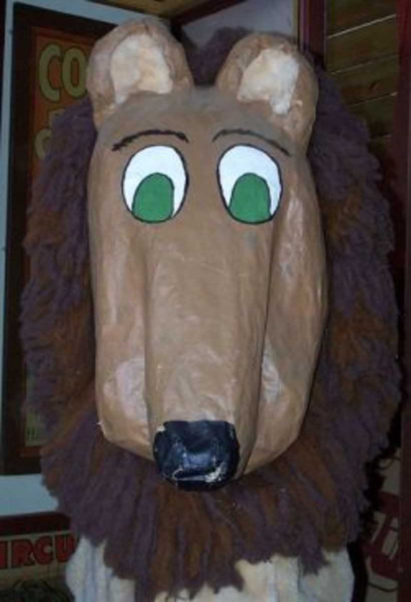 Halloween Paper Mache Decorations and Props - HubPages