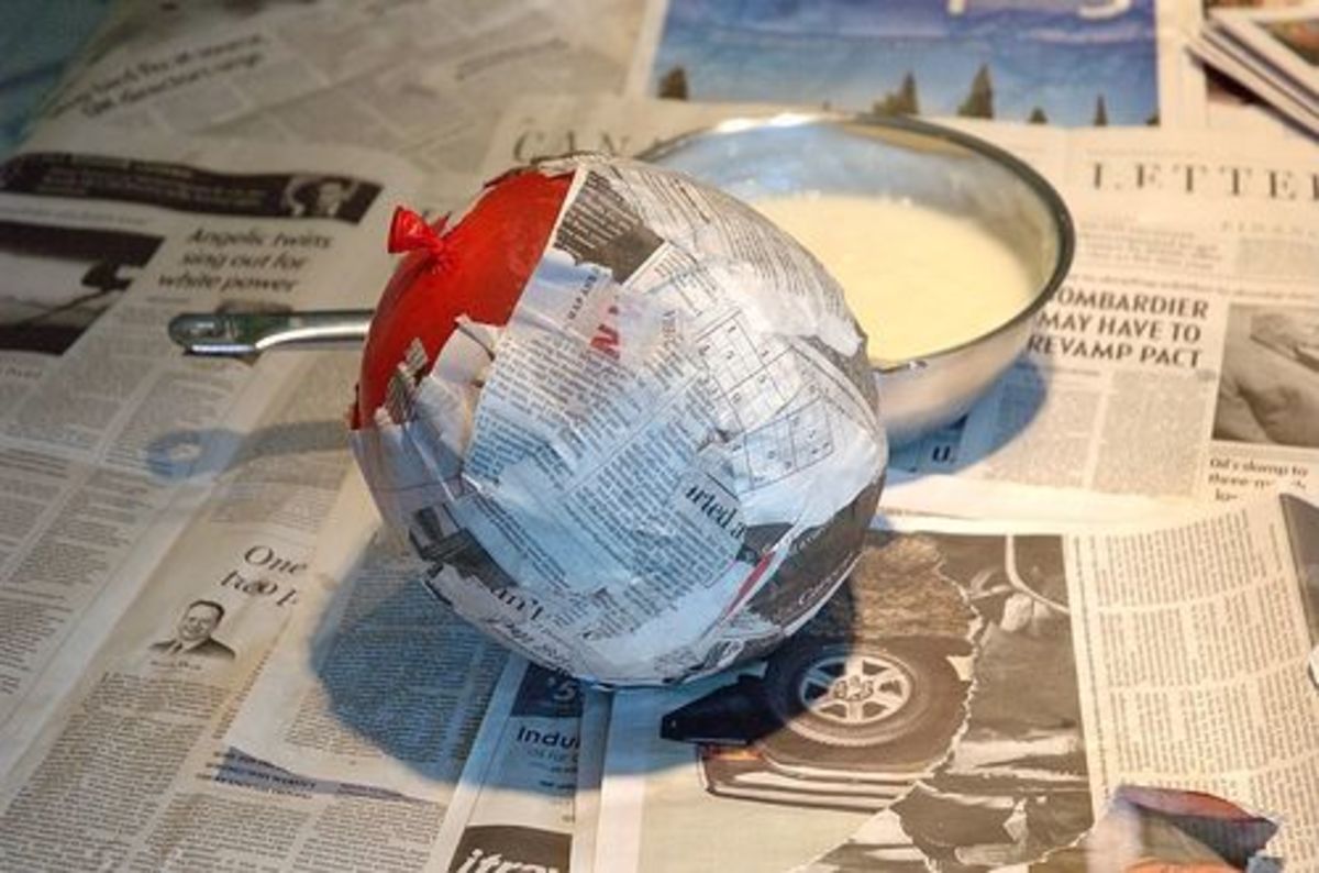 Halloween Paper Mache Decorations and Props - HubPages