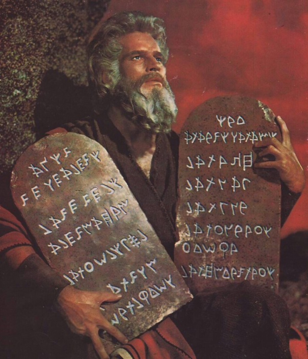 The Ten Commandments (1956) - Illustrated Reference - HubPages