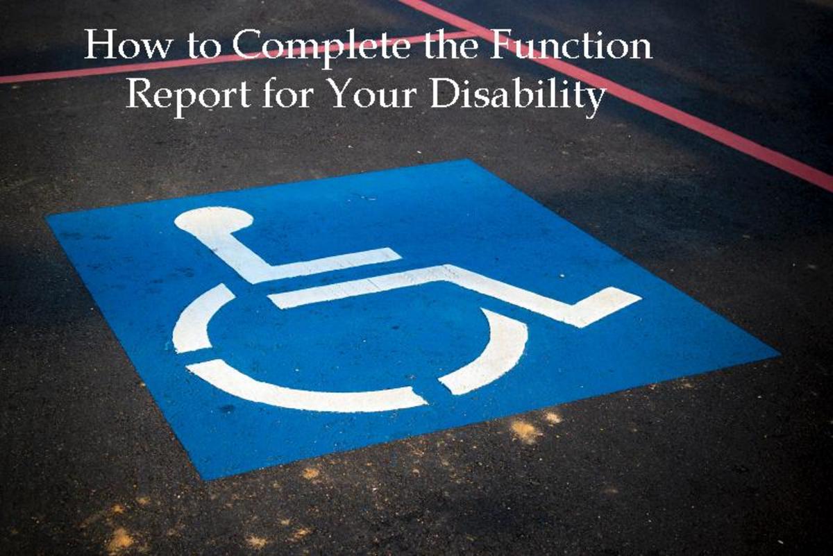 Social Security Disability: Third Party Request & Function Report ...