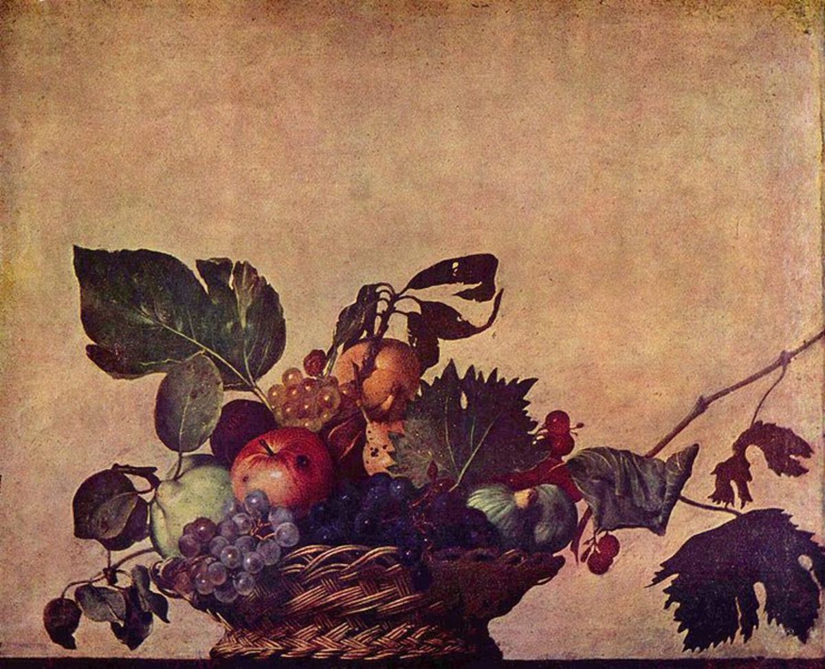 Caravaggio Bacchus Reflection