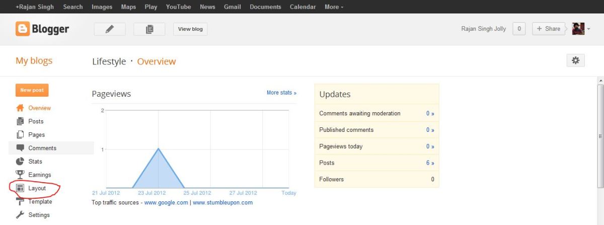 Add Your Hubpages Widget And Other Gadgets To Your Blogs On Blogger ...