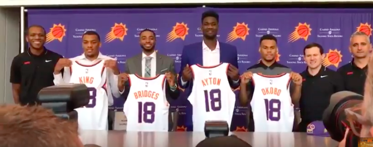 Phoenix Suns Draft Analysis: The Picks, Projected Starting Lineup, and ...