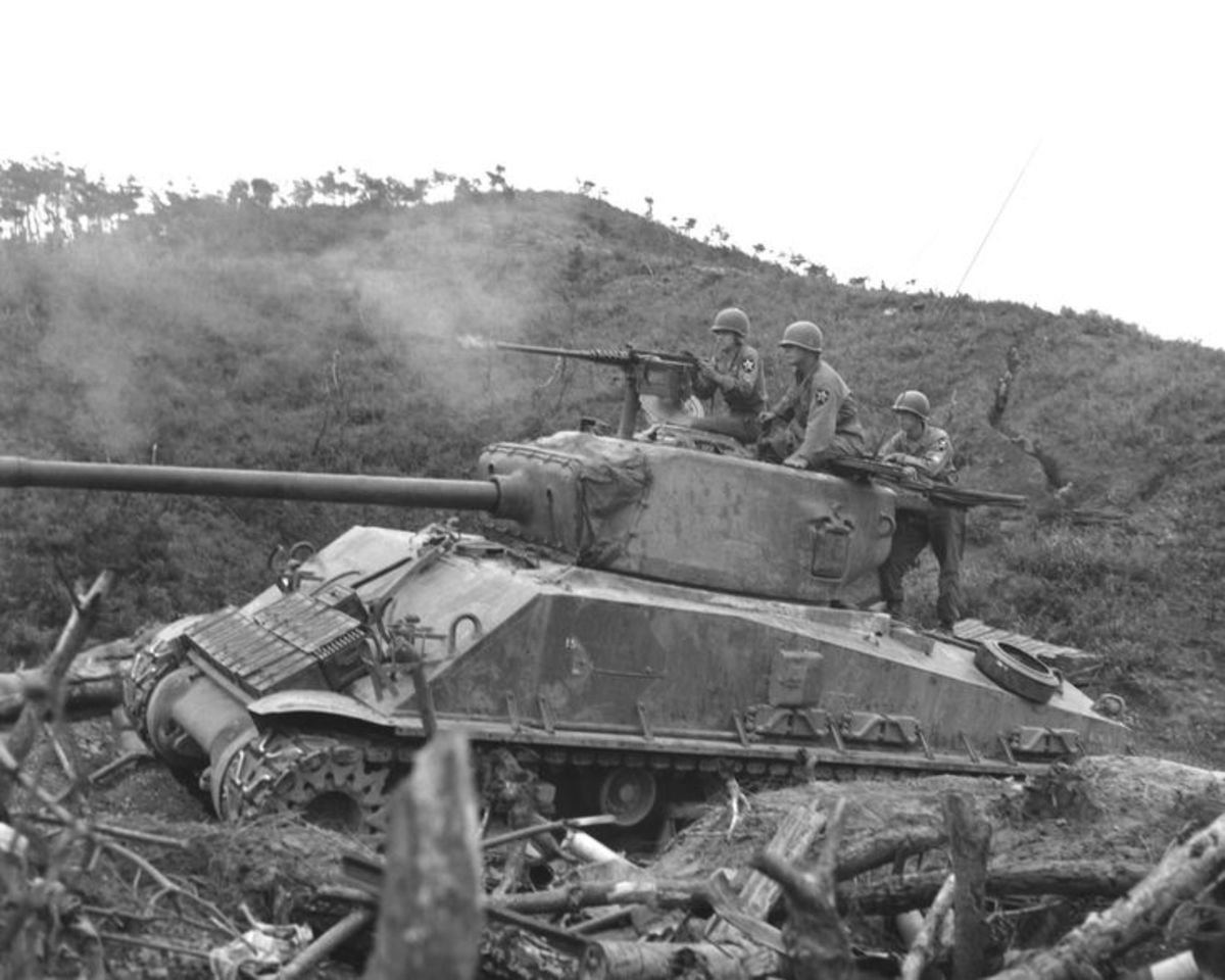 Battle of Nordwind: Two Wehrmacht Tanks Vs 21 Us Sherman Tanks - HubPages