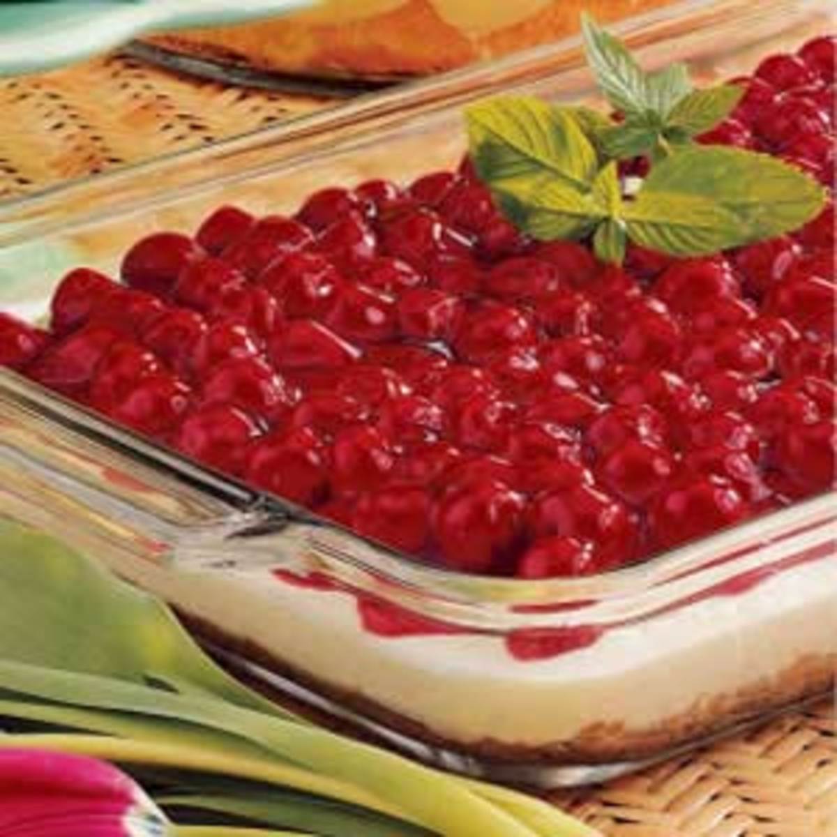 Sharing Memories and Recipes: Cherry Cheese Delight - HubPages
