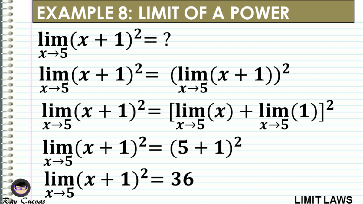 Limit Laws And Evaluating Limits Owlcation