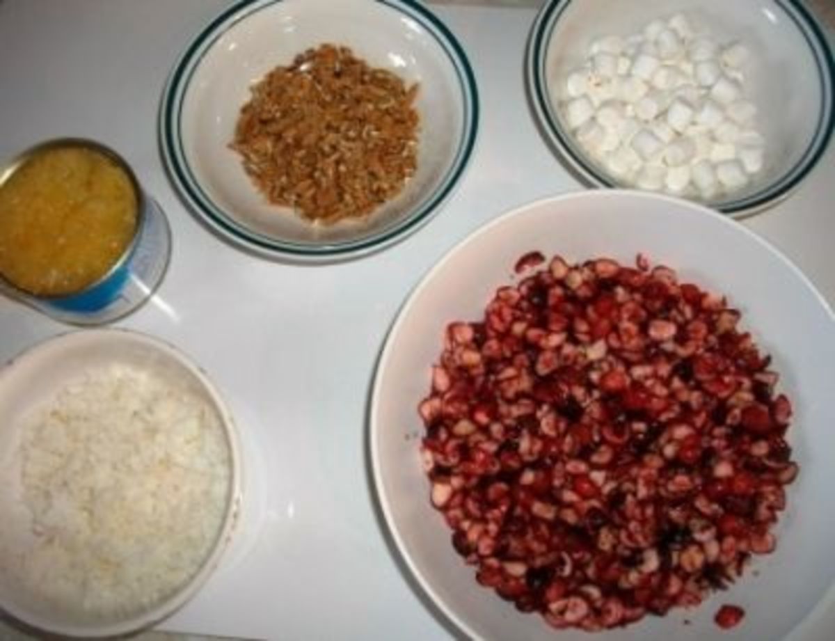 Cranberry Pink Stuff Recipe : Step-by-Step Directions for a Holiday ...
