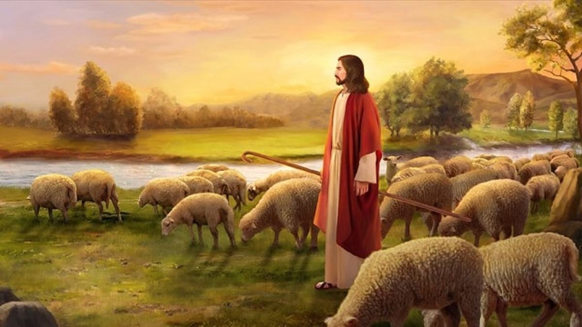 God Our Good Shepherd Psalm 23 LetterPile