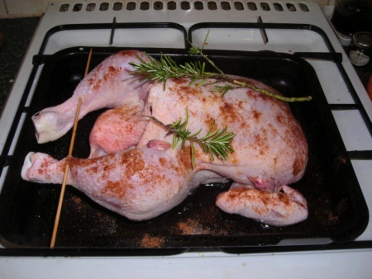 How to Cook Roast Turkey or Chicken for a Lovely Thanksgiving Dinner ...