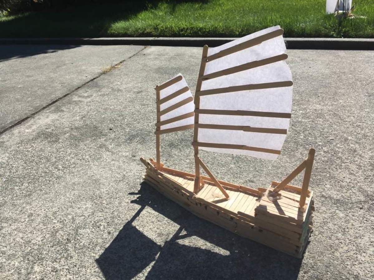 Arts and Crafts Popsicle Model Ship Collection - HubPages