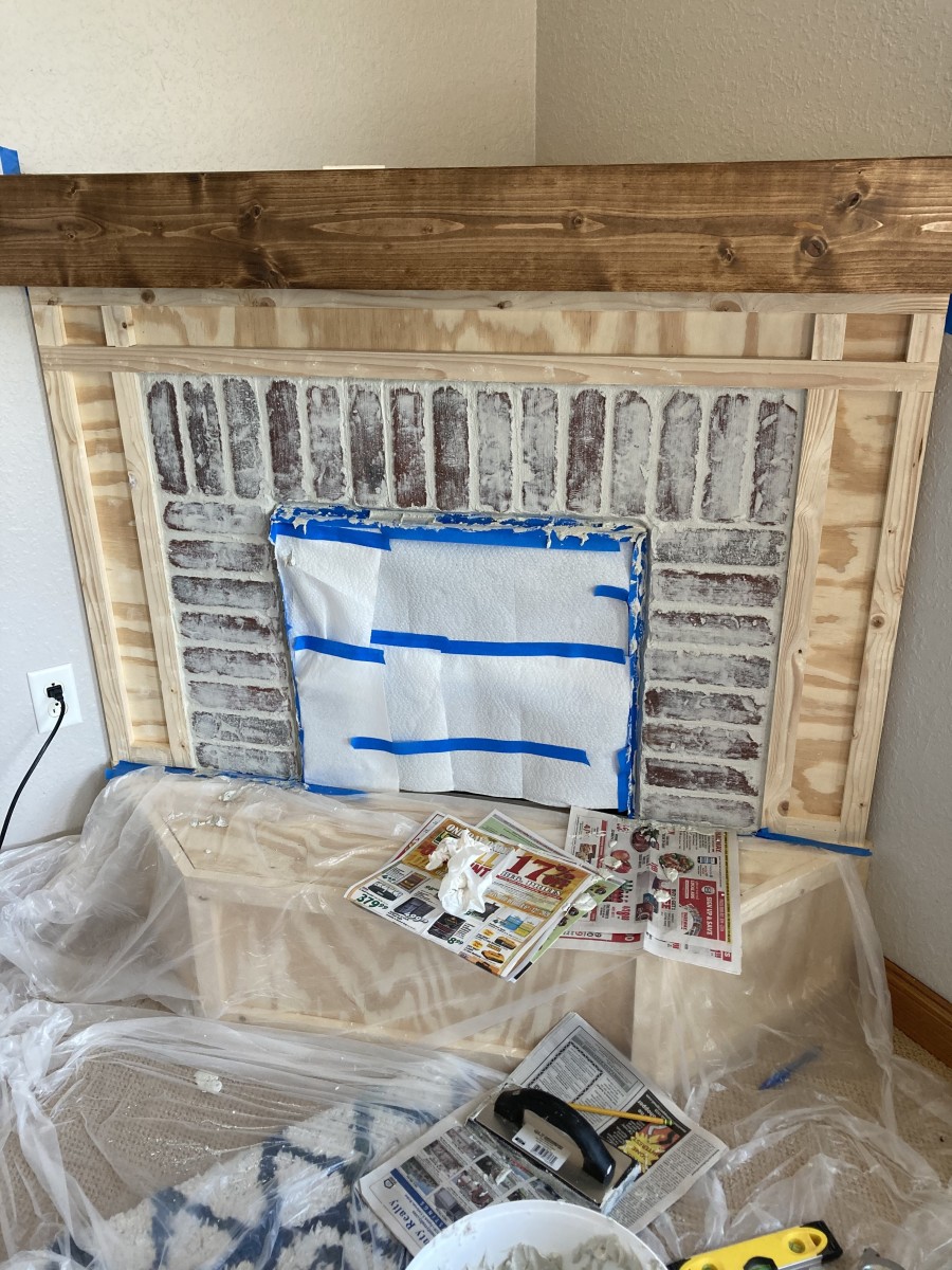 How to Build a Corner Fireplace for Under $300 - Dengarden