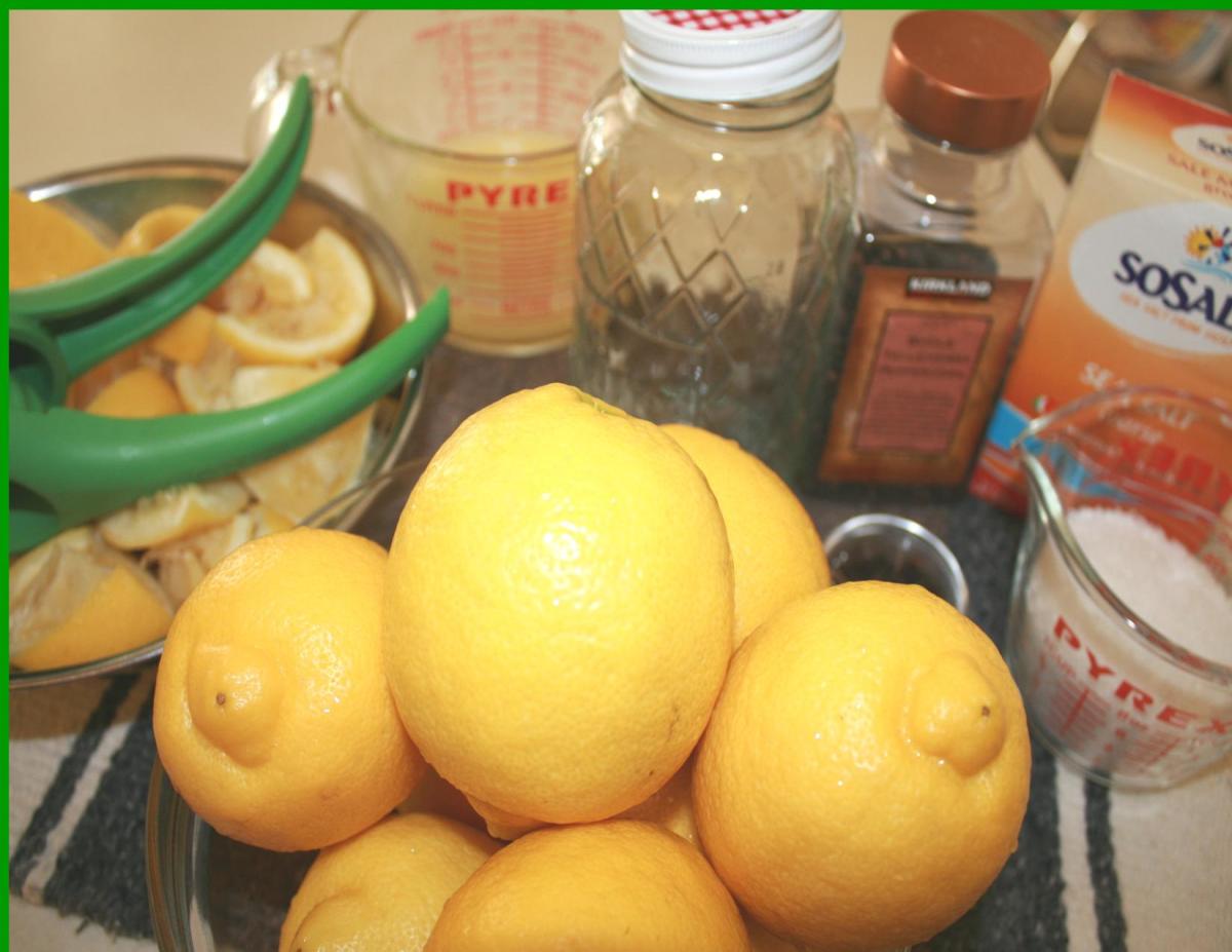 Lemons Preserving and Using ~ From Meats to Desserts and Other Foods ...