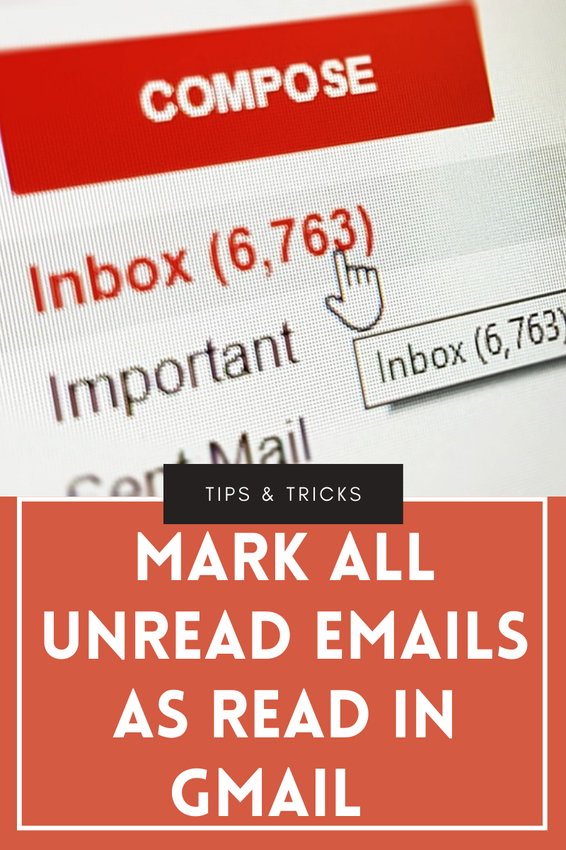 How To Mark All Unread Emails As Read In Gmail HubPages