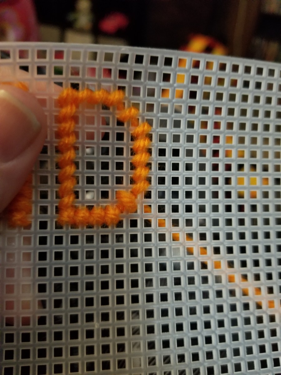 How to Cross Stitch Captial Block Letters. - HubPages