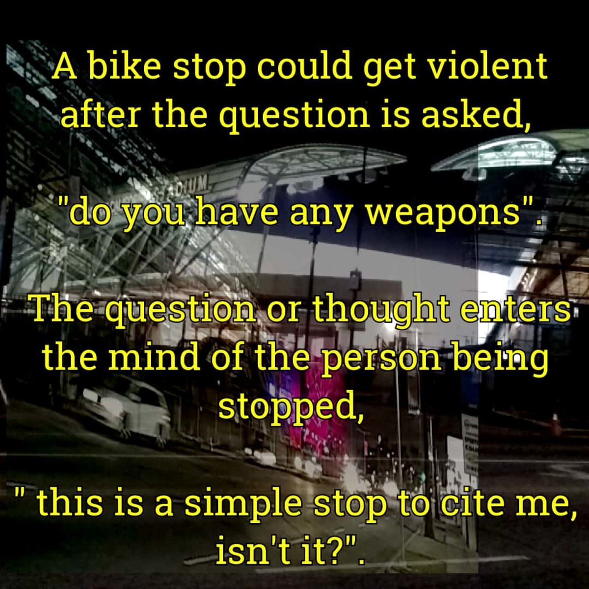 Stops by Police? - HubPages