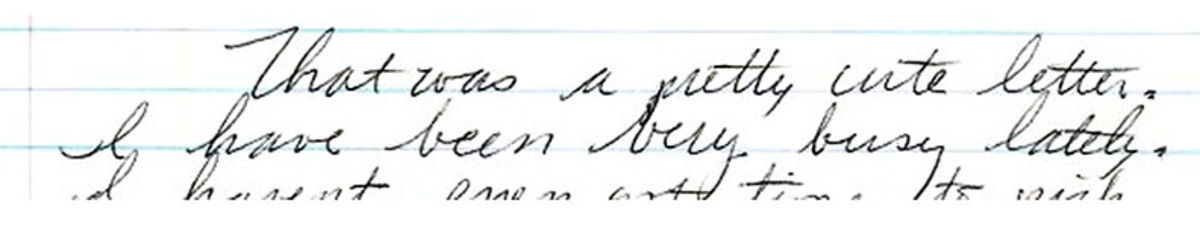 What Does Your Handwriting Say About You? - HubPages