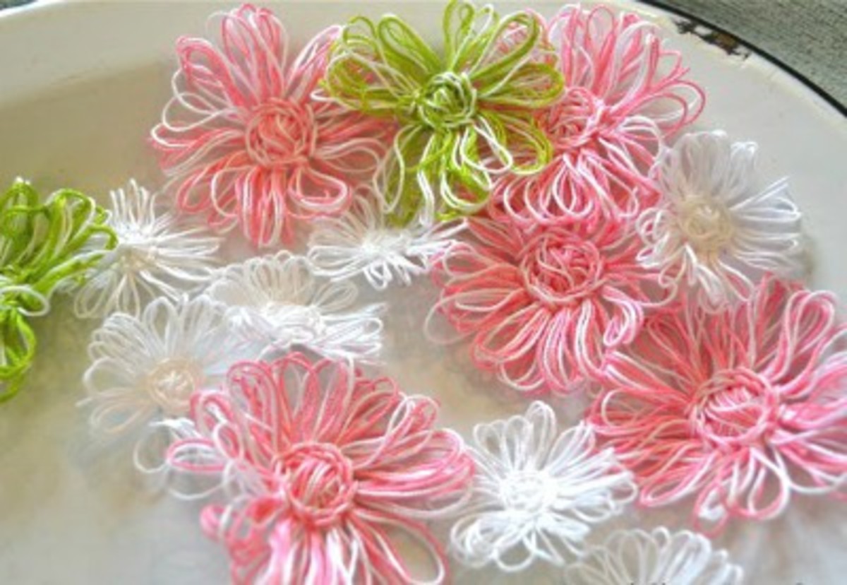 36 Inspiring Flower Craft Ideas - HubPages