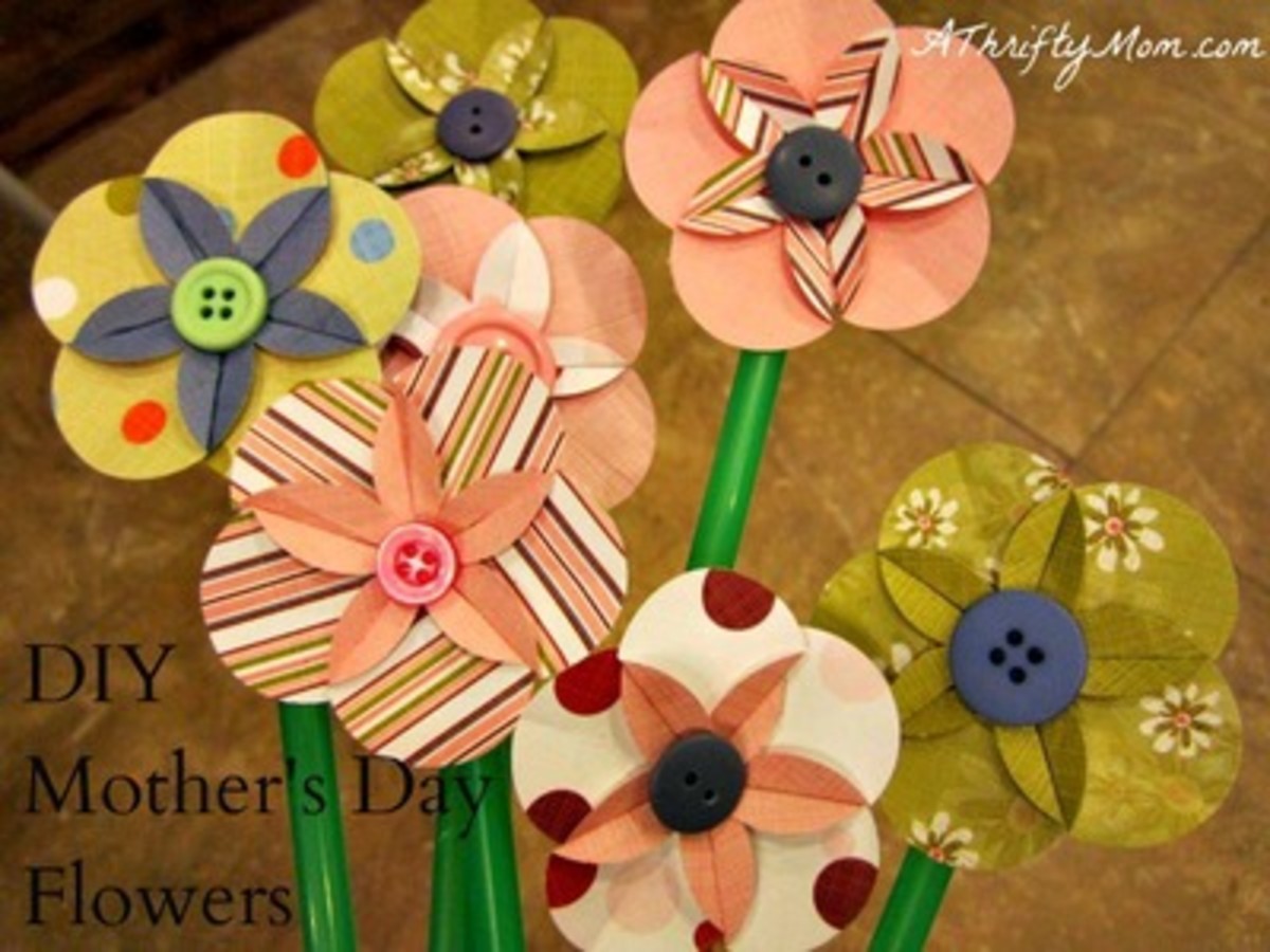 36 Inspiring Flower Craft Ideas - HubPages