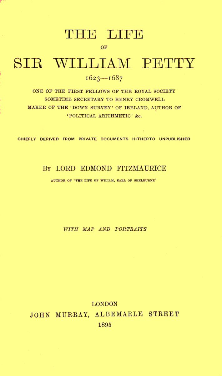 The Life of Sir William Petty (1623-1687) - HubPages