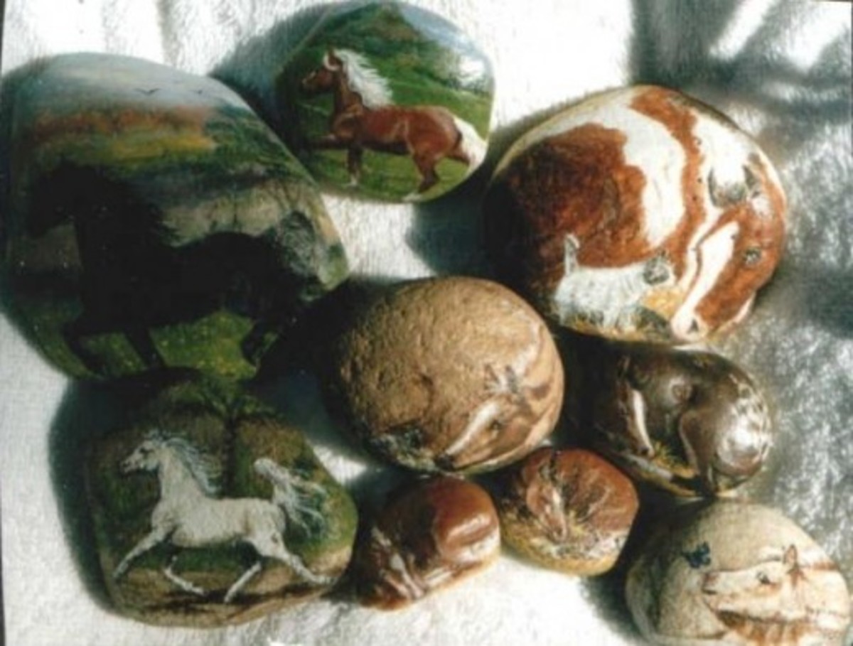 One of a Kind Painted Rocks - HubPages