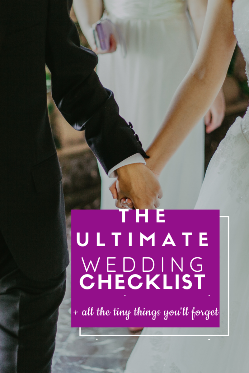 Wedding Checklist Things You Forget 12 Design Ideas Is Your Source 