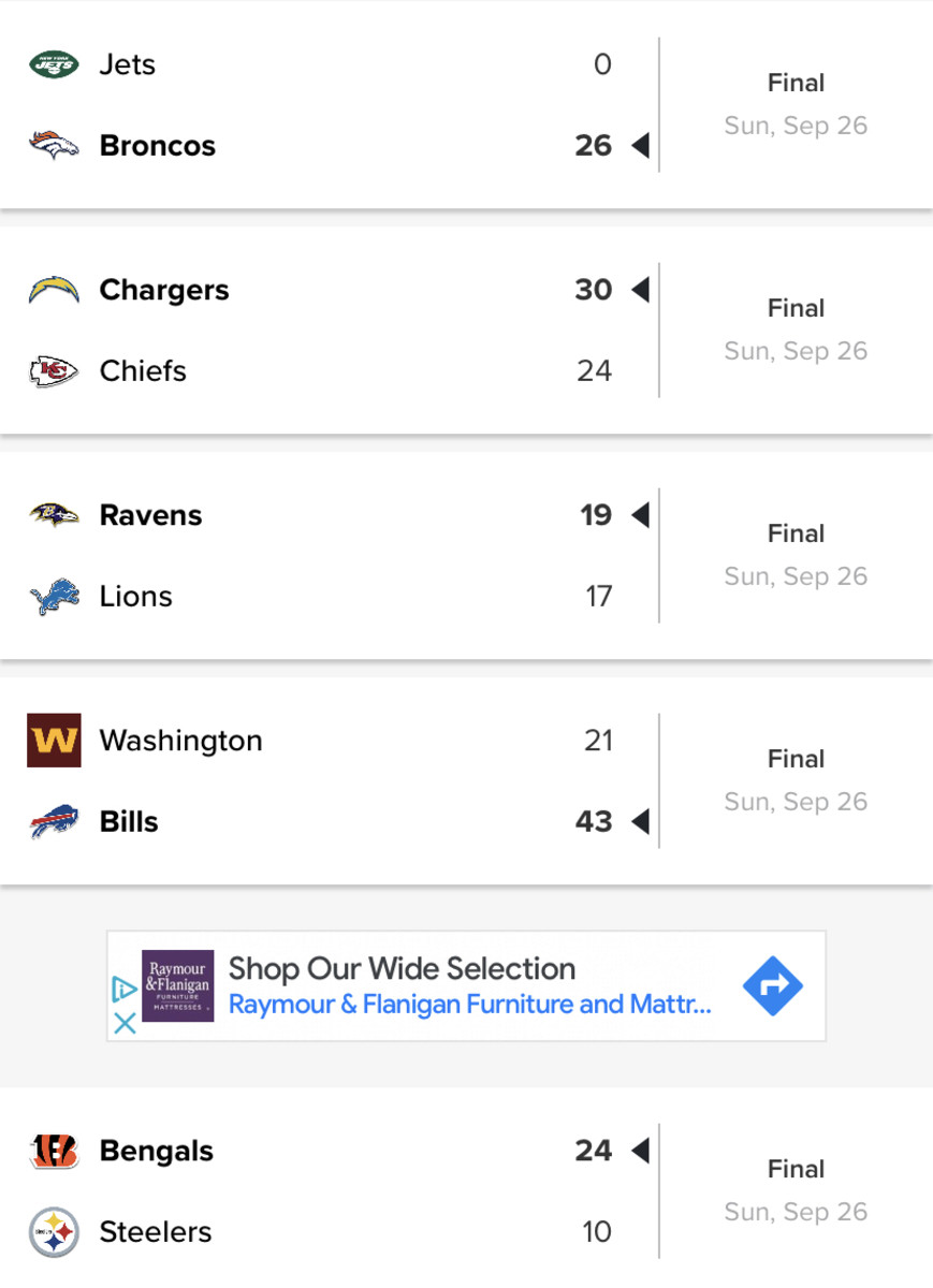 NFL Week 3 Reaction - HubPages