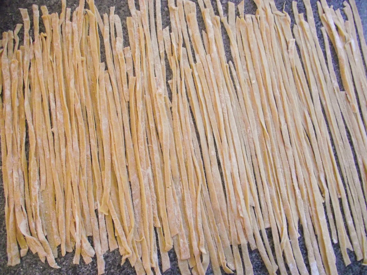 Easy Fresh Italian Pasta Recipe With Photo Guide - HubPages