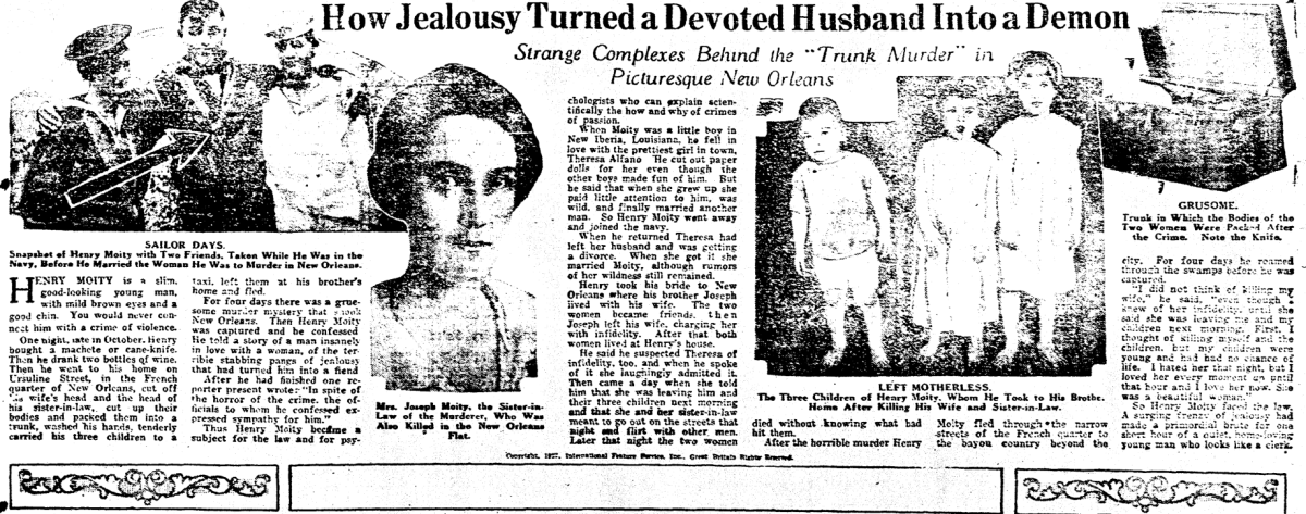 The Infamous New Orleans Trunk Murders - HubPages