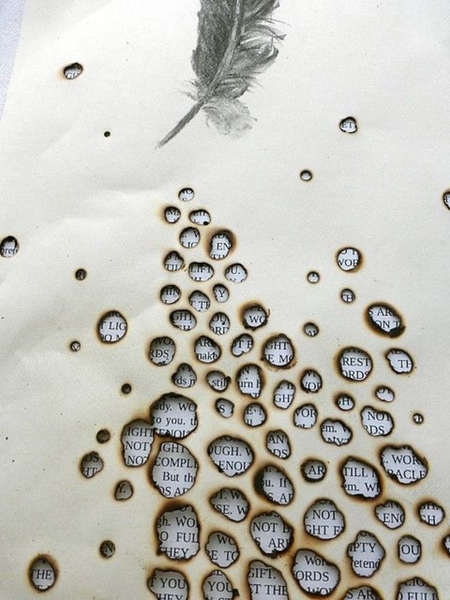 Pile of Papers Drenched in Tears - LetterPile